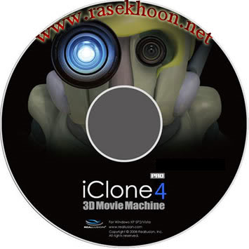 ساخت انیمیشن سه بعدی با Reallusion Iclone v4.1.1125.1 PRO