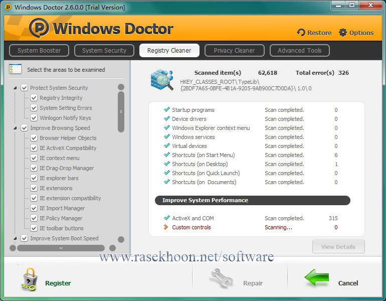 بهینه سازی سیستم عامل ویندوز با دکتر ویندوز Windows Doctor v2.7.0.0