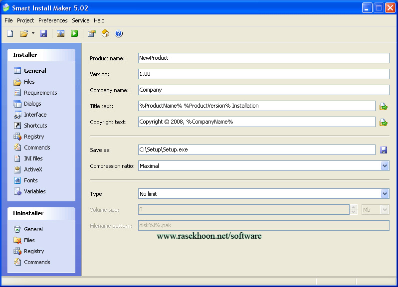 ساخت آسان فایلهای نصبی با Smart Install Maker 5.0.3